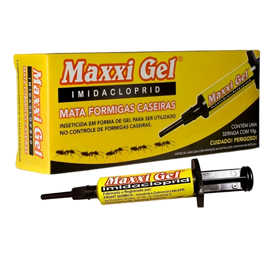 Maxxi Gel Mata Formigas Doceiras (seringa 10g) - 1 Unidade | Shopee Brasil