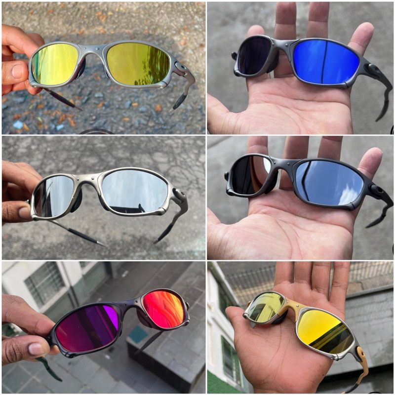 Óculos de Sol TODO METAL Lentes Polarizadas Funk Mc Diversas Cores e ...
