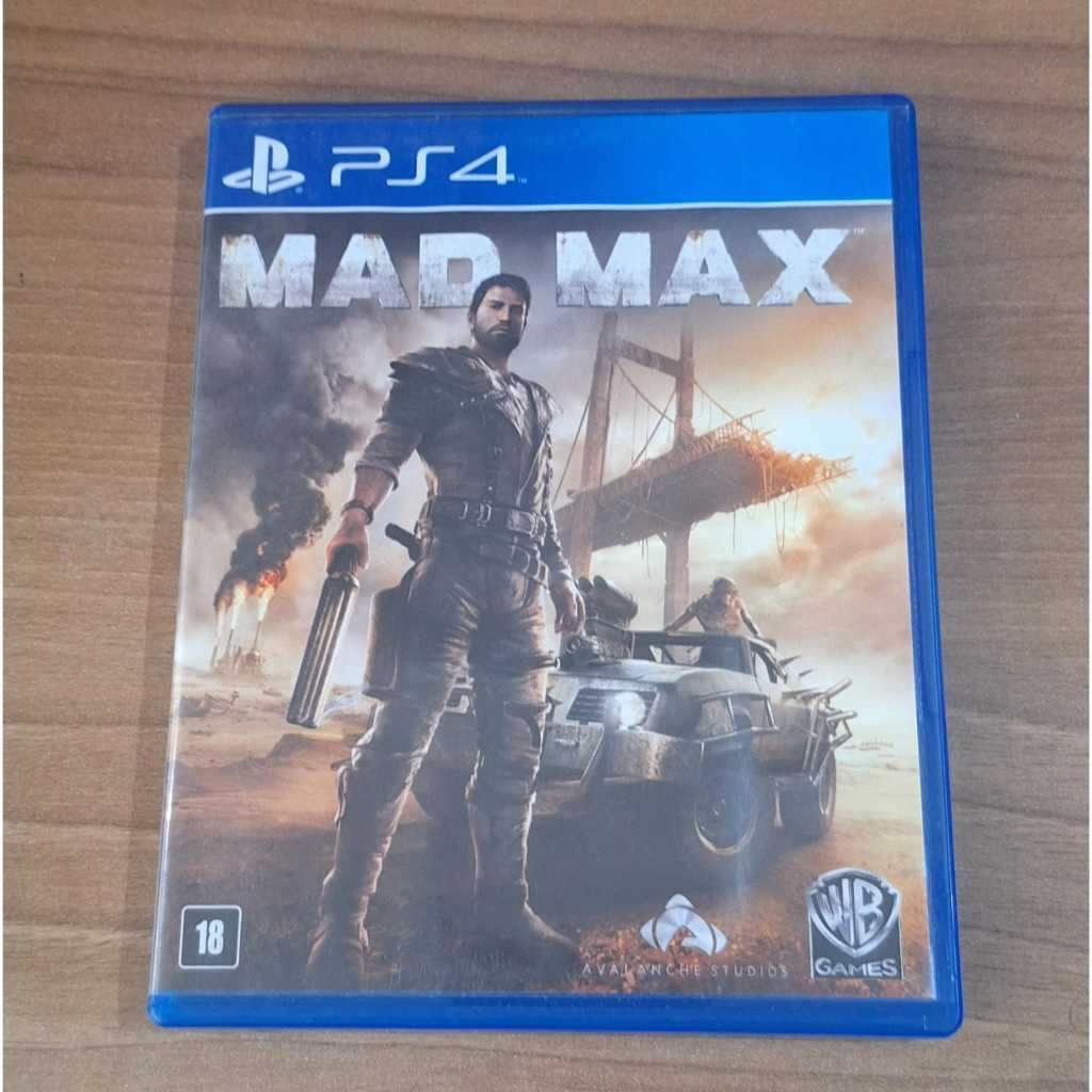 Jogo Mad Max PS4 Mídia Física Original | Shopee Brasil