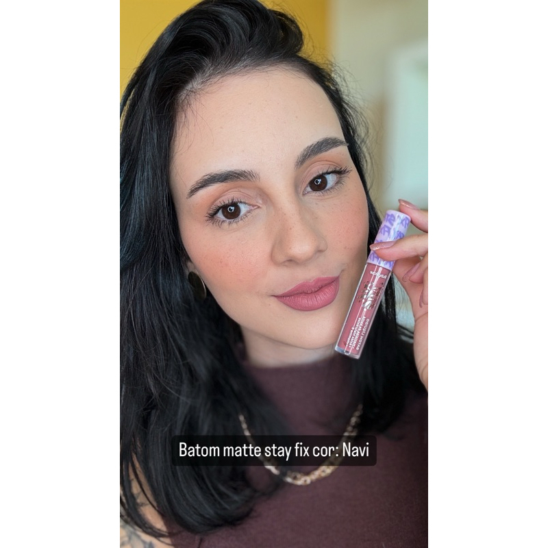 Batom líquido Stay Fix Ruby Rose, Baton liquido. | Shopee Brasil