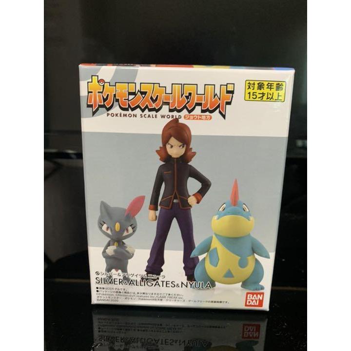 Pokemon Scale World Johto Region Silver Croconaw Sneasel | Shopee Brasil