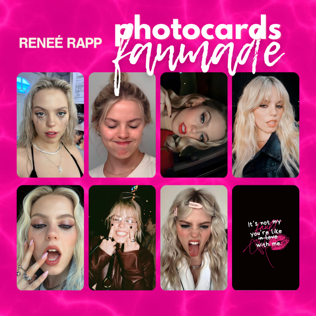Reneé Rapp Mean Girls Photocards Fanmade | Shopee Brasil