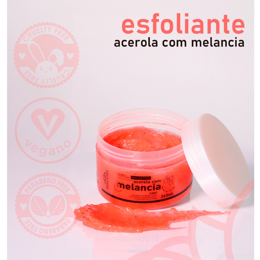 Esfoliante Rosto e Corpo - Miss Lary | Shopee Brasil
