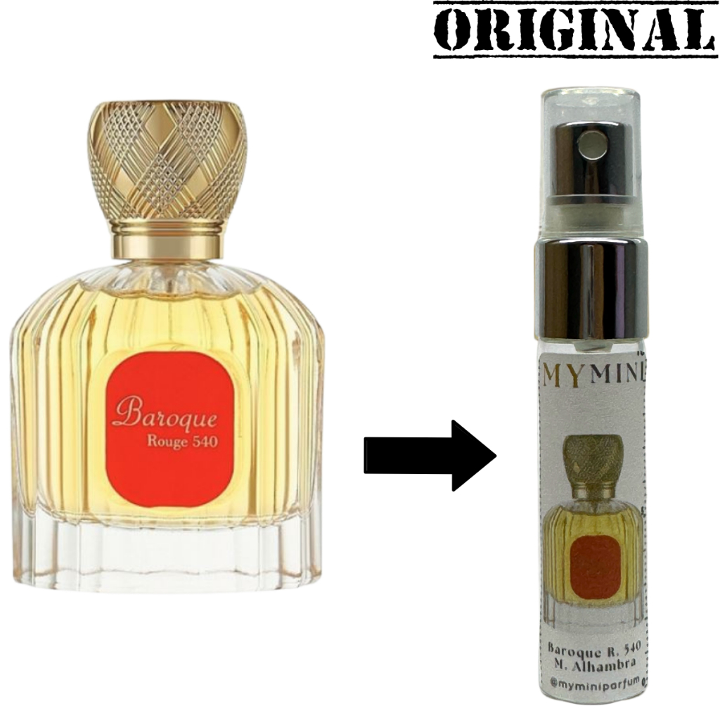 Perfume Feminino Baroque Rougue 540 Eau de Parfum 2ml / 5ml / 10ml ...