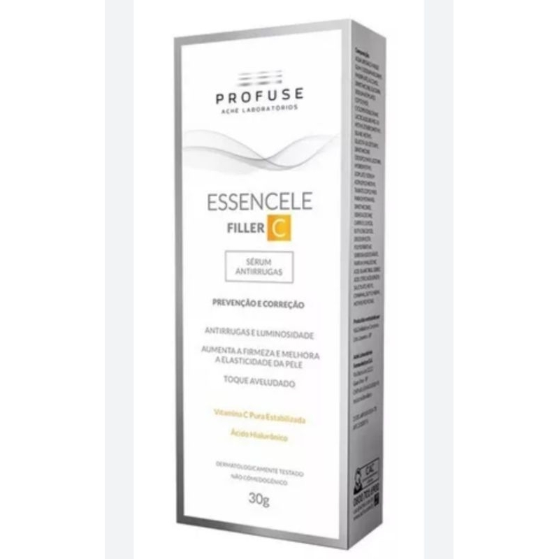 Essencele Filler C Sérum antirrugas Profuse 30g | Shopee Brasil