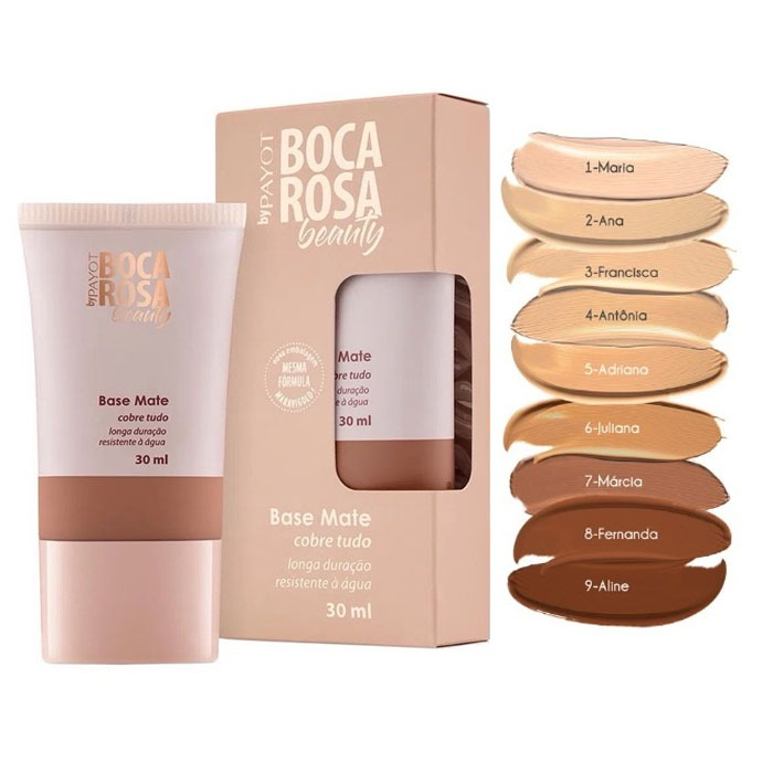 Base Líquida Matte Perfect By Payot Boca Rosa | Shopee Brasil