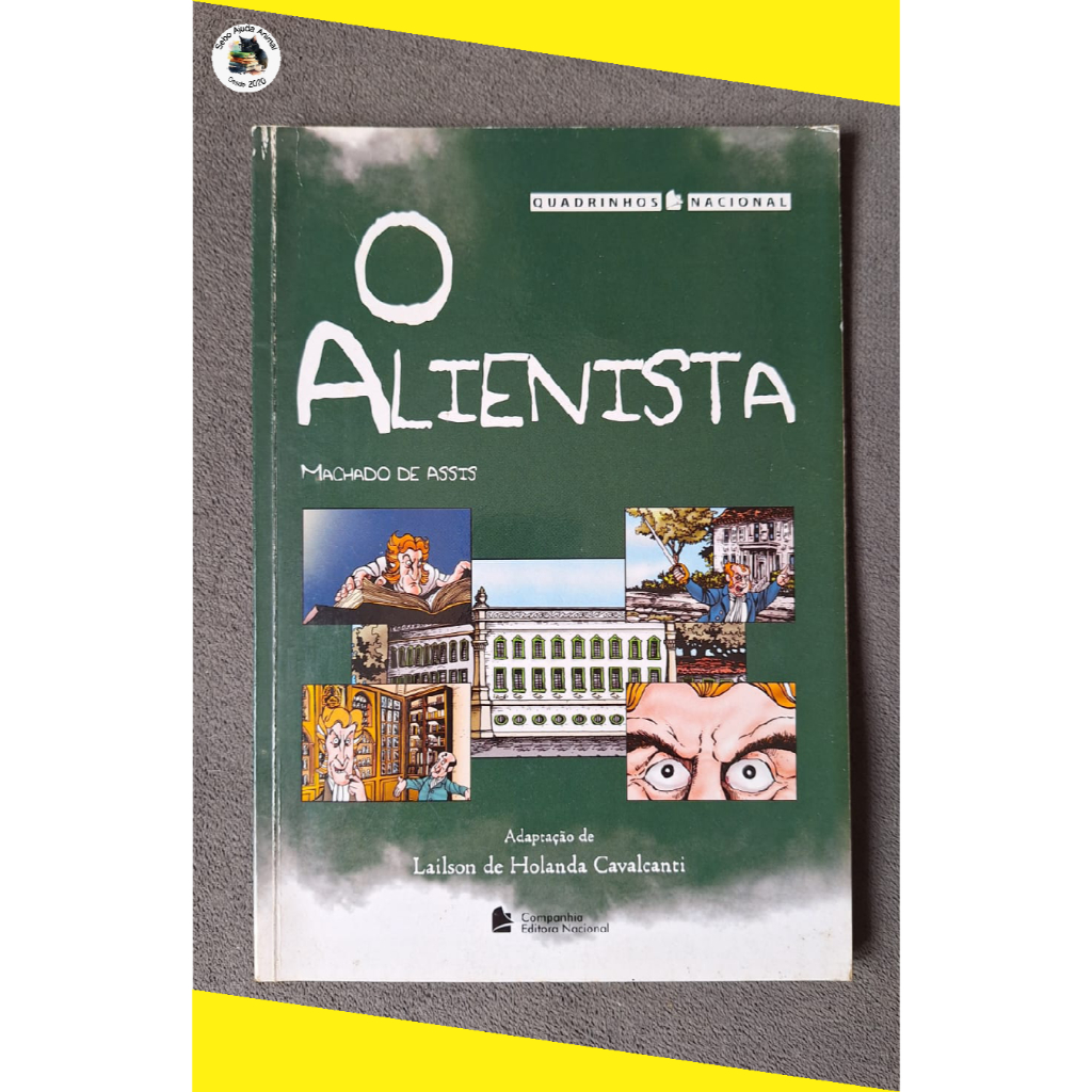 O Alienista - Coleção Quadrinhos Nacional, Machado de Assis | Shopee Brasil