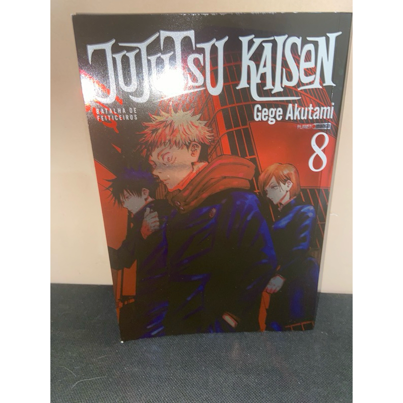 Mangá Jujutsu Kaisen volume 8 capa variante | Shopee Brasil