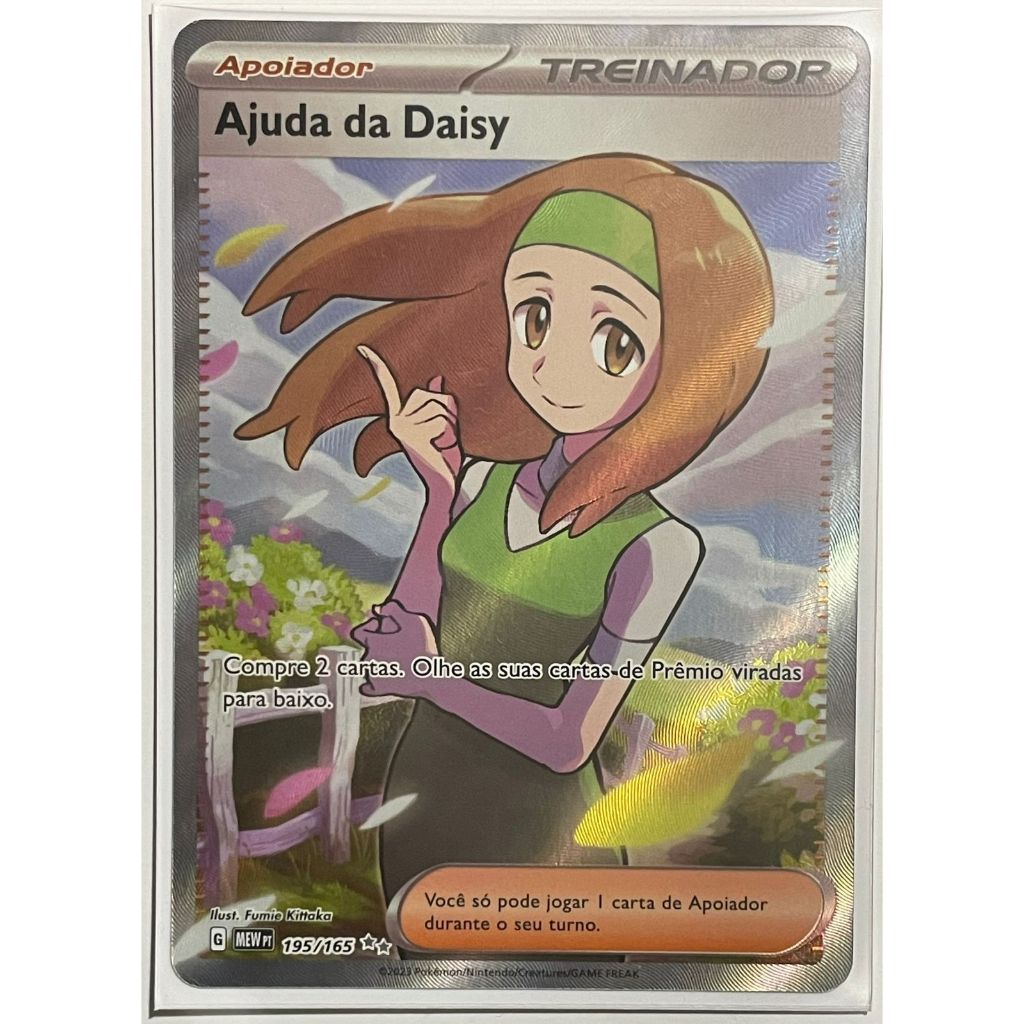 AJUDA DA DAISY #195/165 Pokémon 151 Scarlet & Violet | Shopee Brasil