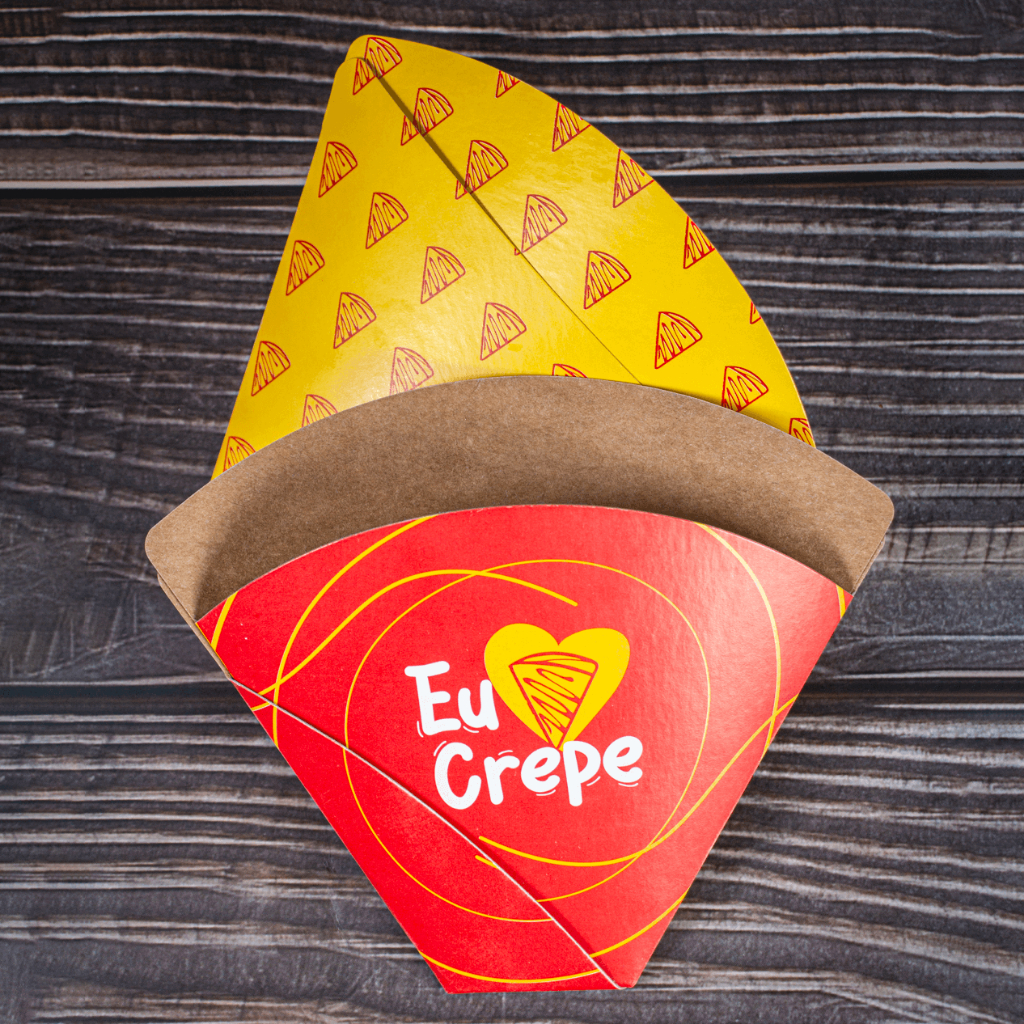 Embalagem para Crepe Francês (50 unidades) | Shopee Brasil