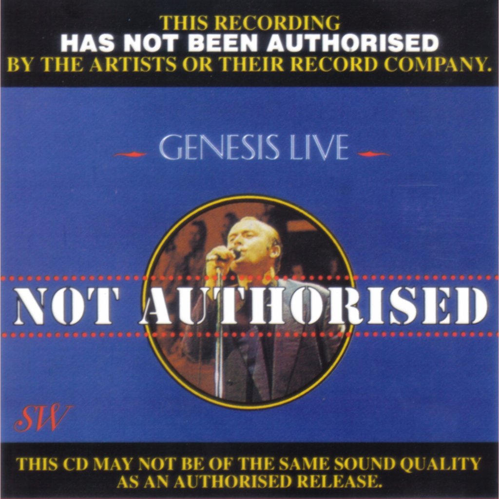 Genesis Not Authorised Live (soundboard 2 CDs) | Shopee Brasil