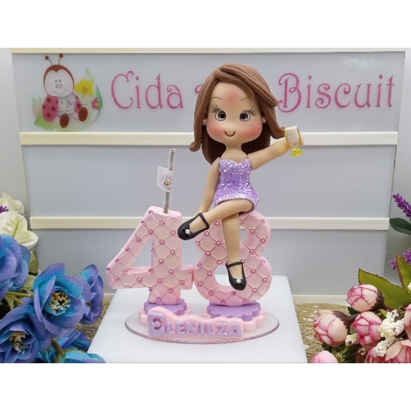 Topos personalizados em Biscuit. | Shopee Brasil
