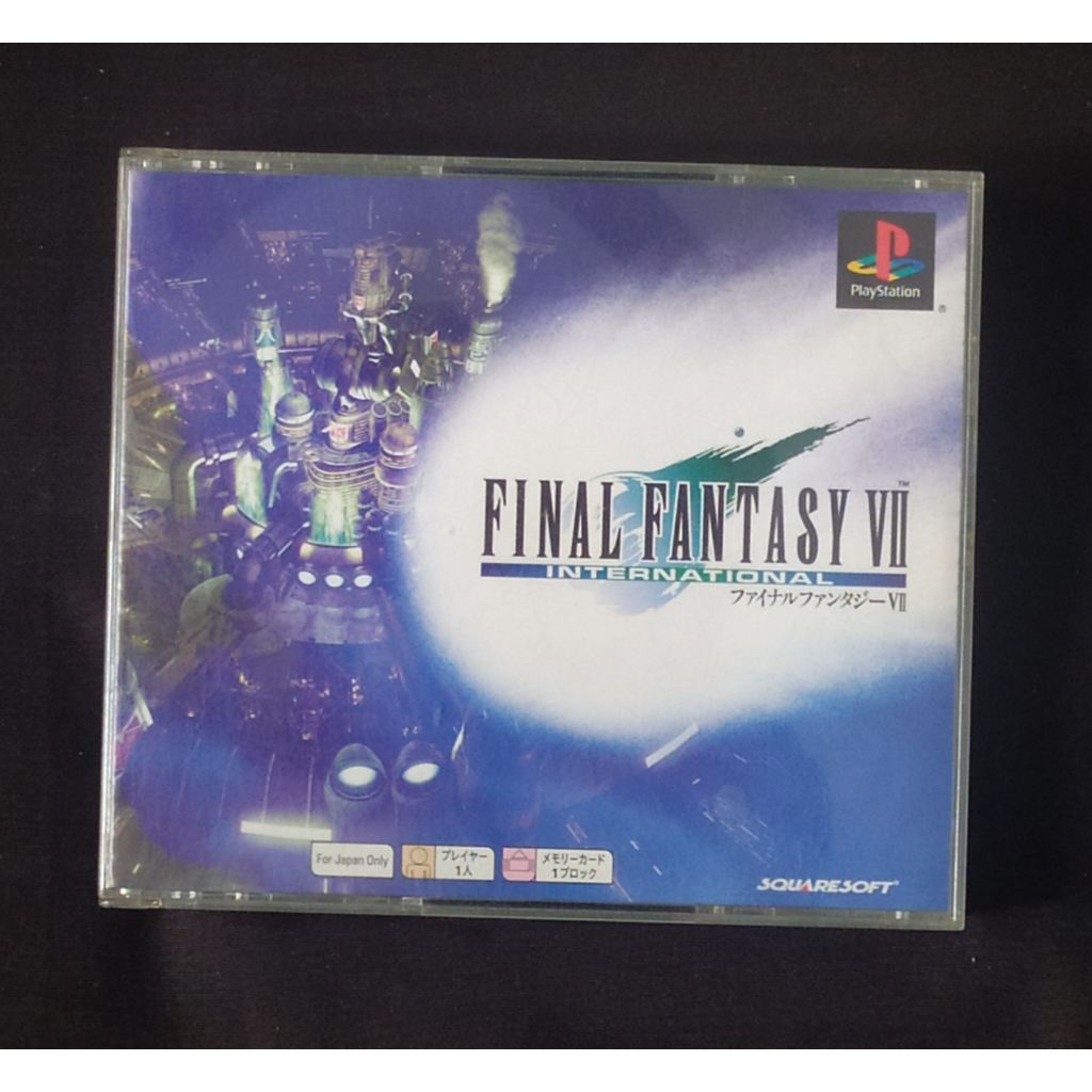 Final Fantasy VII International Japonês SLPS 91440~3 | Shopee Brasil