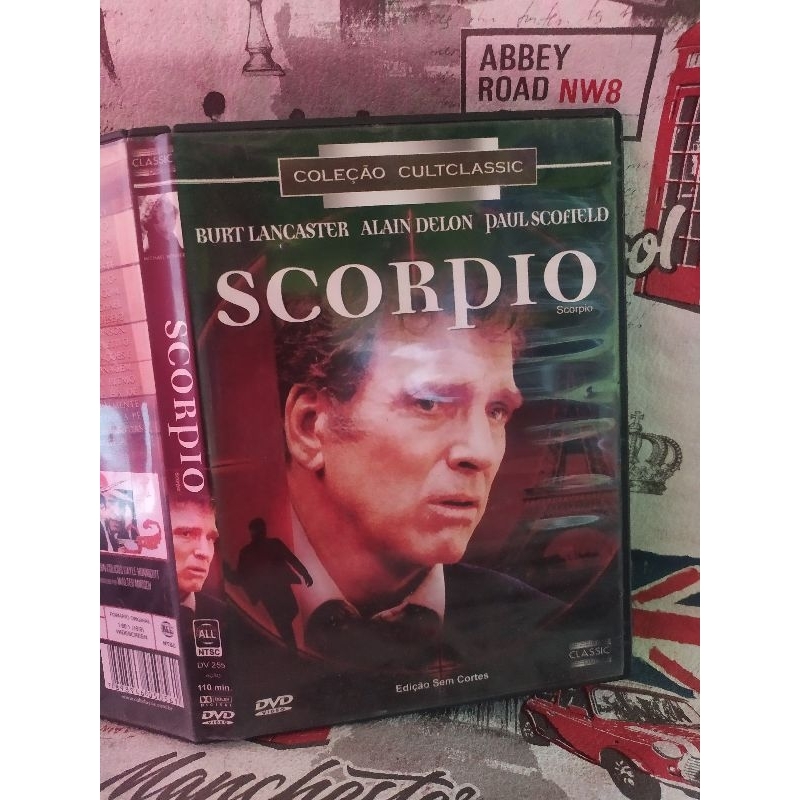 dvd scorpio 1973 burt lancaster | Shopee Brasil