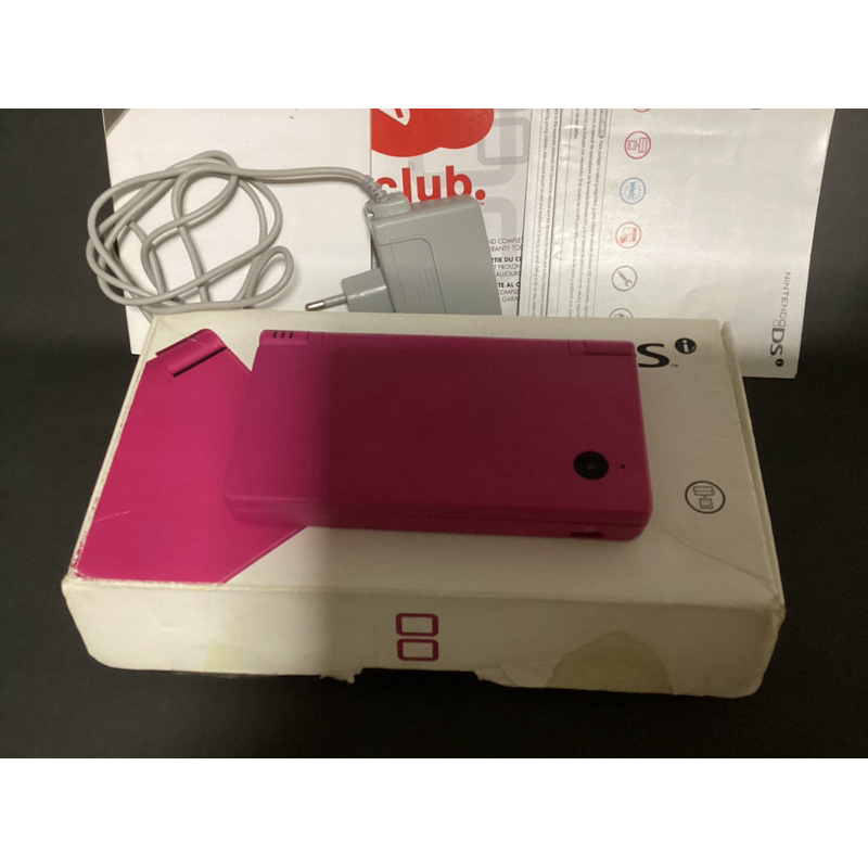 Nintendo DSI Rosa / Pink com caixa e manuais | Shopee Brasil