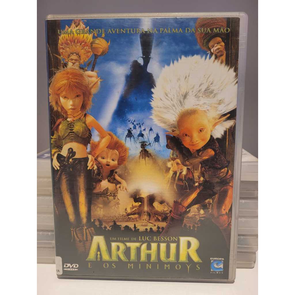 ARTHUR E OS MINIMOYS - DVD - Original | Shopee Brasil