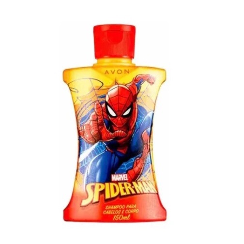 Shampoo para Cabelo e corpo 150 ml Avon Marvel Spider- man. | Shopee Brasil