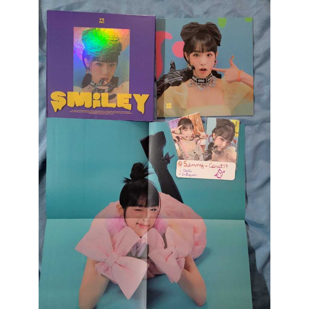 YENA SMILEY SMILE VER ALBUM COMPLETO OFICIAL(LEIA A DESCRIÇÃO) | Shopee ...