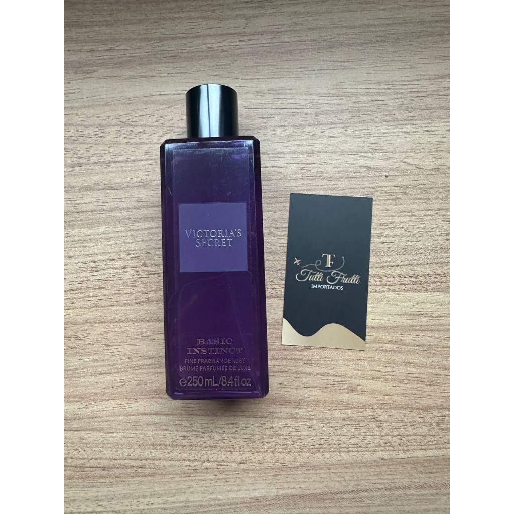 Victoria's Secret Basic Instinct Fragrance Mist Edição Limitada 250ml ...