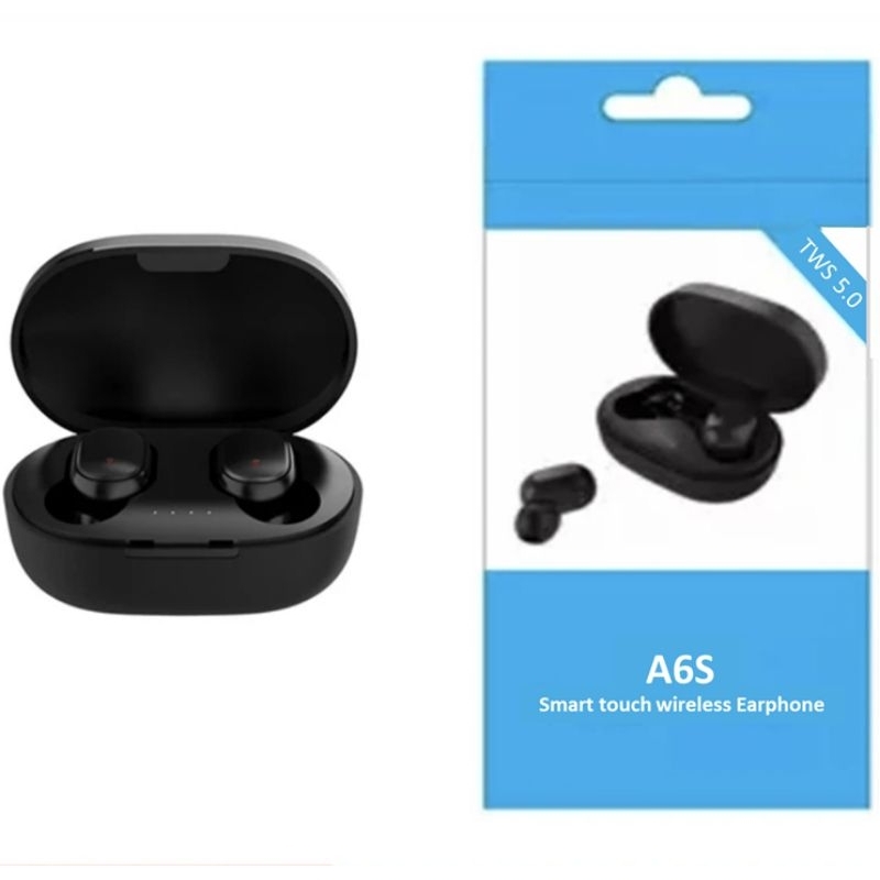 Fone de Ouvido Bluetooth A6S TWS | Shopee Brasil