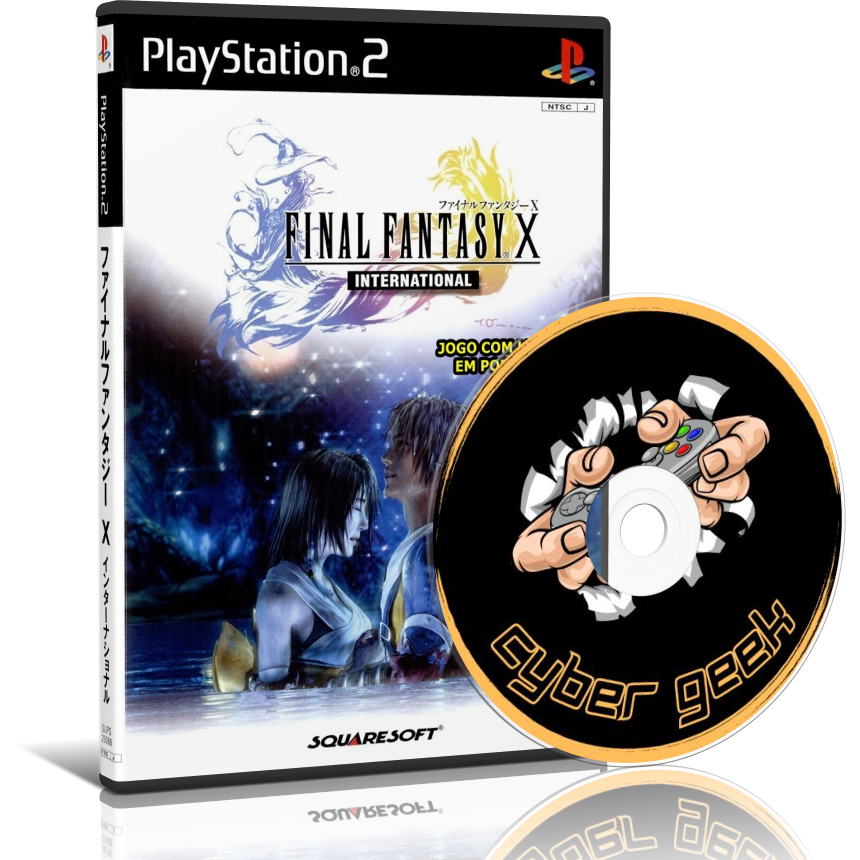 PS2 - FINAL FANTASY X INTERNATIONAL (PATCH) | Shopee Brasil
