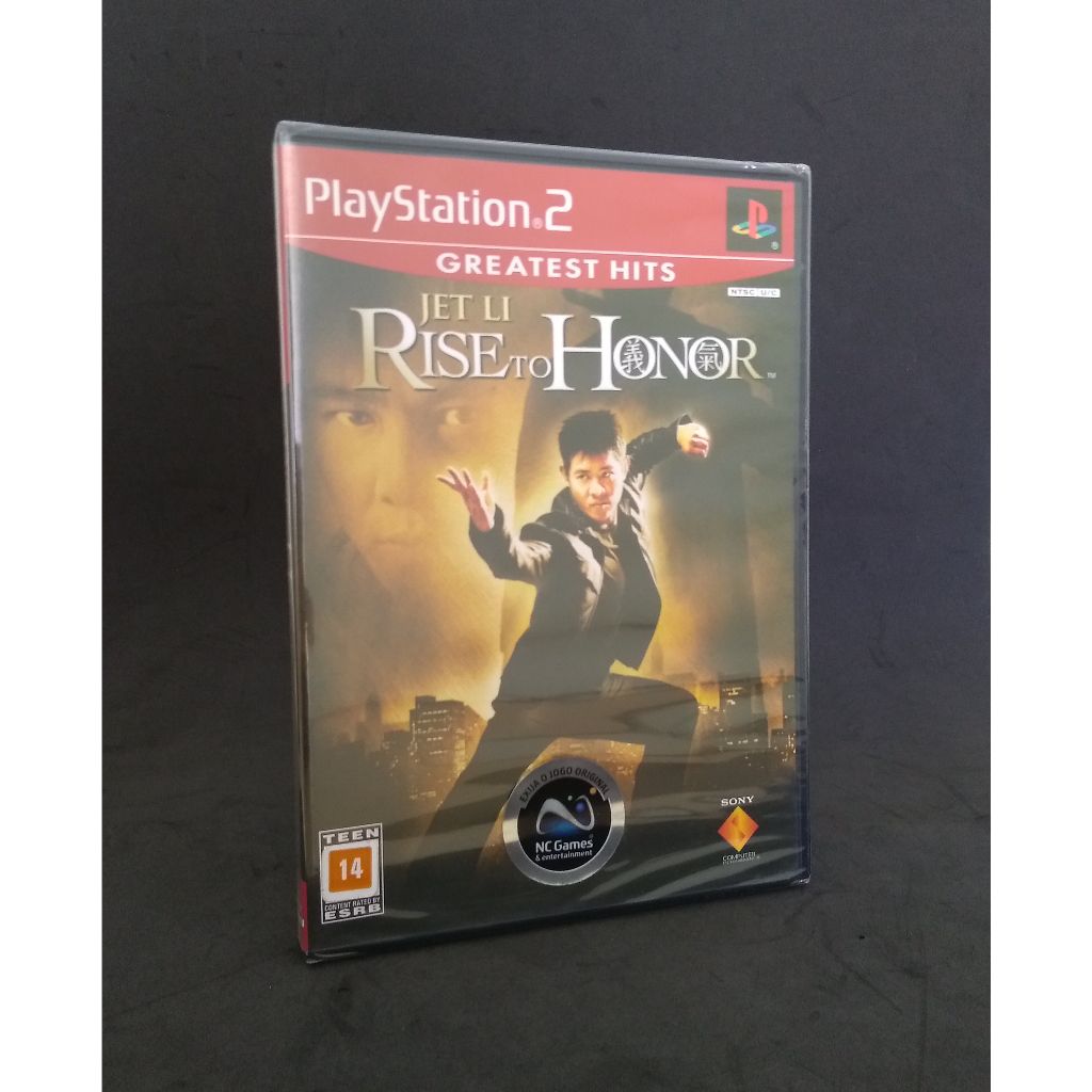 Rise to Honor PS2 Novo Lacrado Original Jet Li Rise to Honor ...
