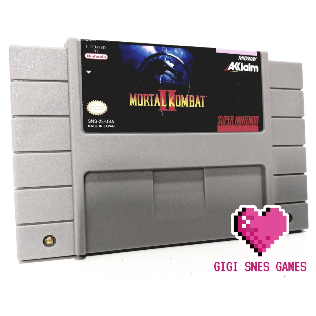 Jogo Mortal Kombat 2 (MK2) para Super Nintendo ( SNES ) | Shopee Brasil