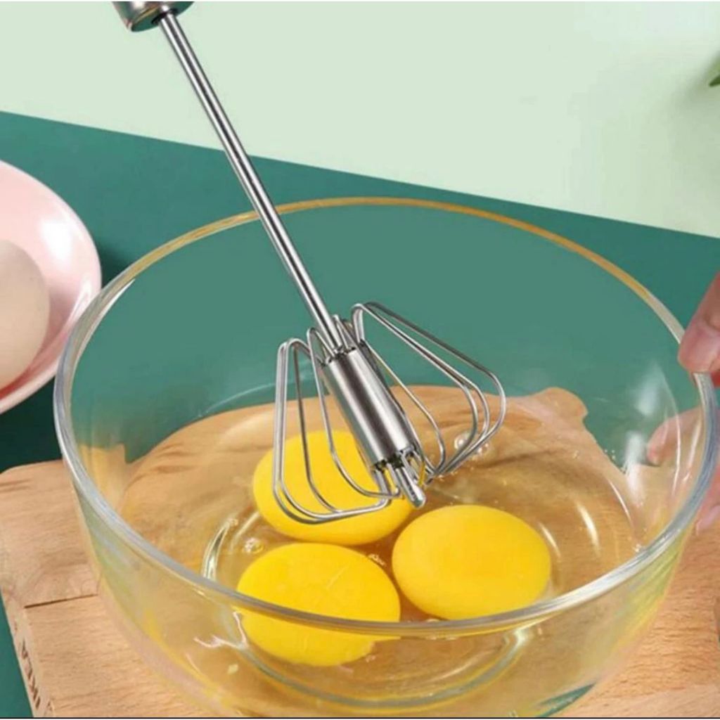 Mixer Fuê Batedor Misturador Giratório Manual Semi Automático Inox ...