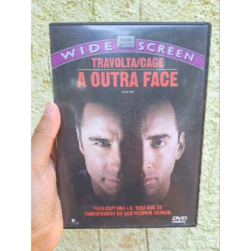 DVD A Outra Face 1997, John Travolta & Nicolas Cage Dublado Original ...