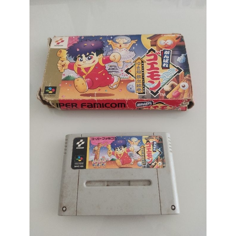 Mystical Ninja Super Famicom Super Nintendo JAPONÊS Original | Shopee ...