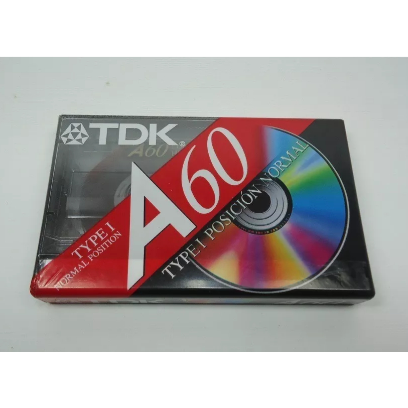 Fita K7 Tdk A60 Made In Japan Lacrada | Shopee Brasil