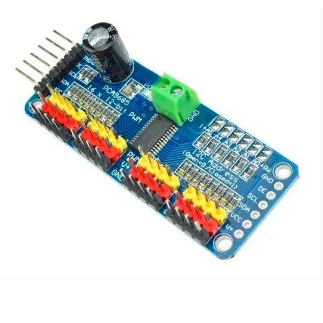 Drive 16 canal 12-bit pwm/servo Driver-I2C interface pca9685 módulo para arduino ou raspberry pi ...
