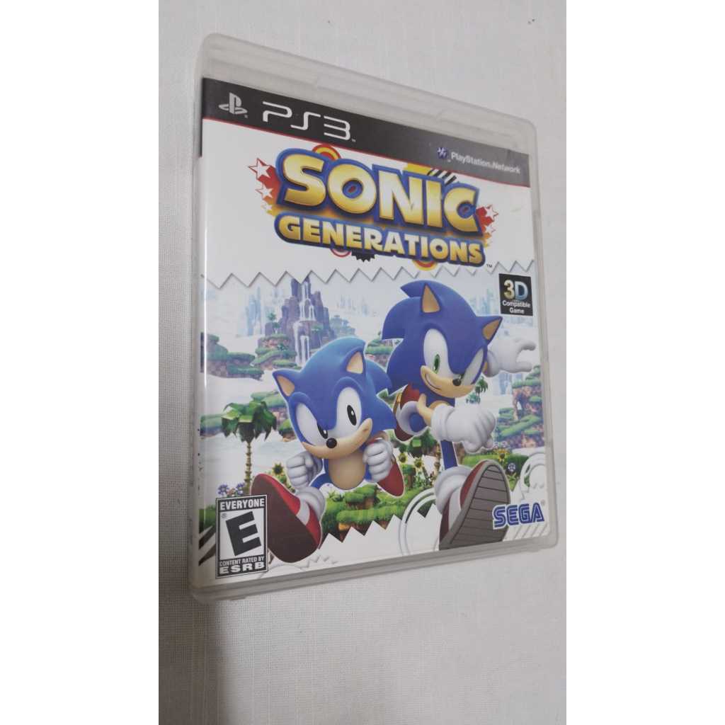 Jogo De PS3 Sonic Generations ( 18185 ) | Shopee Brasil