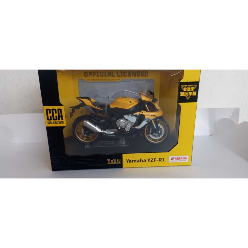 Yamaha Tzf-r1 Mini Moto (1:12) | Shopee Brasil
