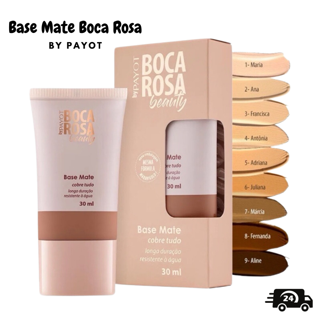 Base Boca Rosa Beauty Matte by Payot | Shopee Brasil