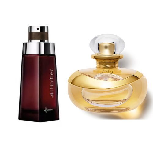 Kit 2 Perfumes Malbec e Lily Tradicinais 100ml | Shopee Brasil