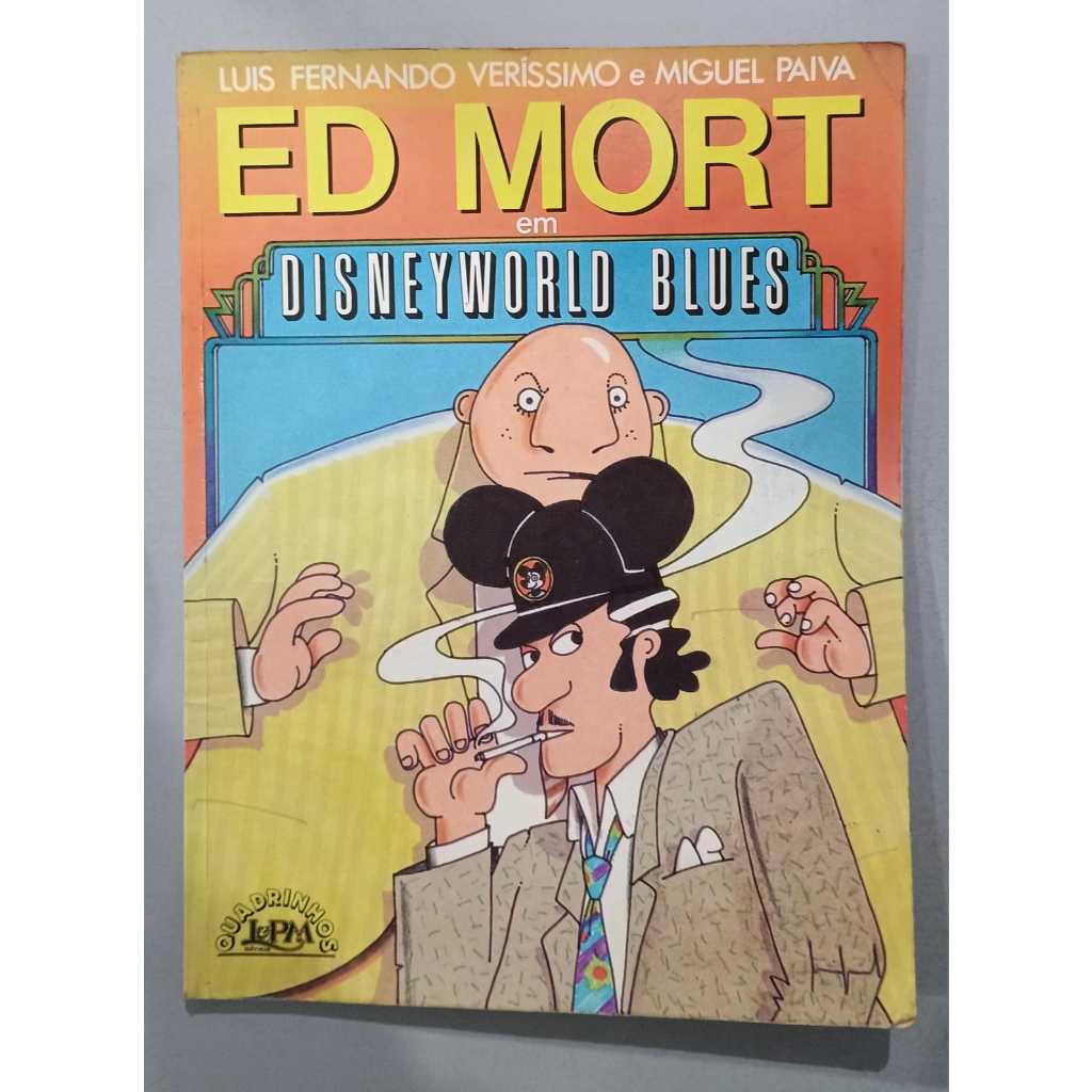 Ed Mort em Disneyworld Blues - História em Quadrinhos | Shopee Brasil