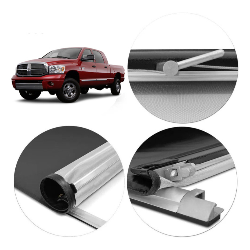 Capota Lona Marítima Dodge Ram 2500 3500 Cabine Dupla Com Bau 2016 2017 2018 2019 2020 2021 2022 ...