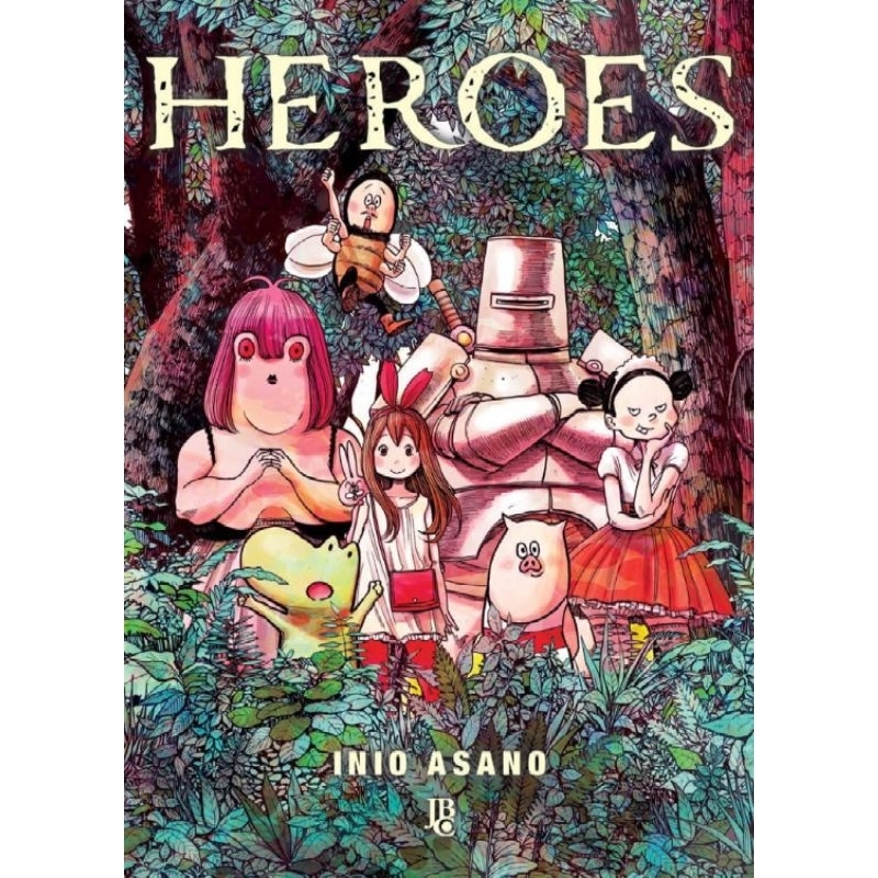Heroes - inio asano (novo, lacrado) | Shopee Brasil