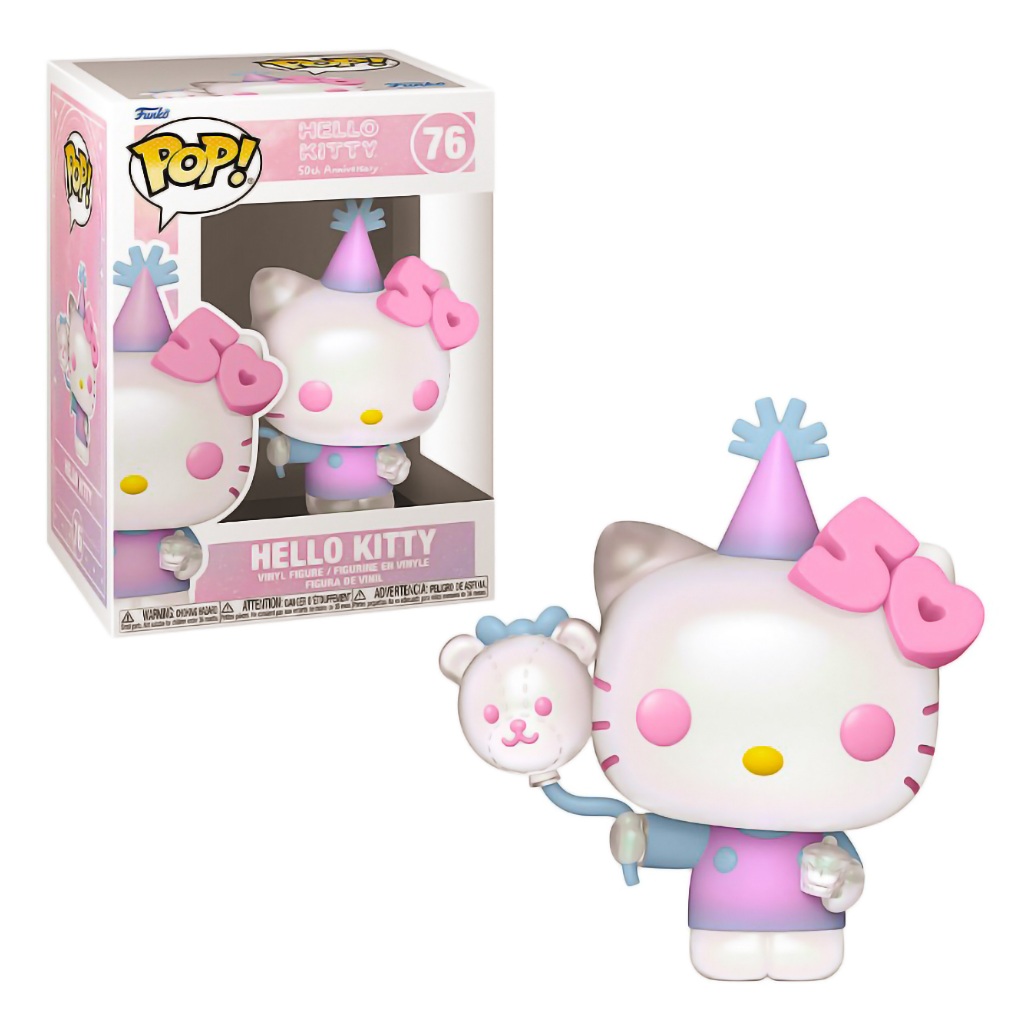 Funko Pop Hello Kitty 50th Anniversary - Hello Kitty 76 | Shopee Brasil