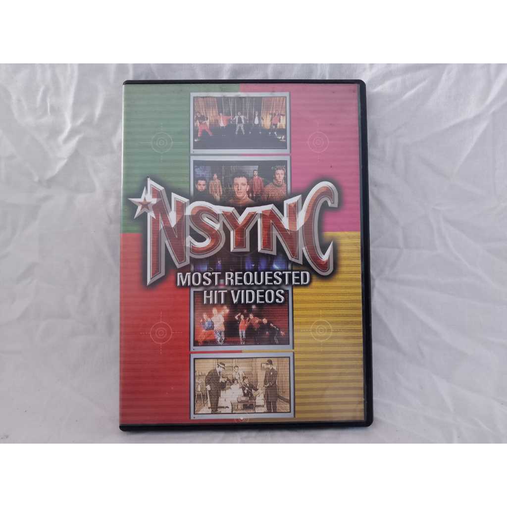 Dvd Original Nsync - Most Requested Hit Videos | Shopee Brasil
