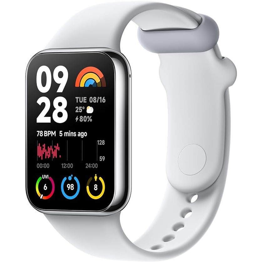 Relógio Smartwatch Mi Band 8 Pro GPS Cinza Tela 1,74 Bluetooth 5.3 IP68 ...