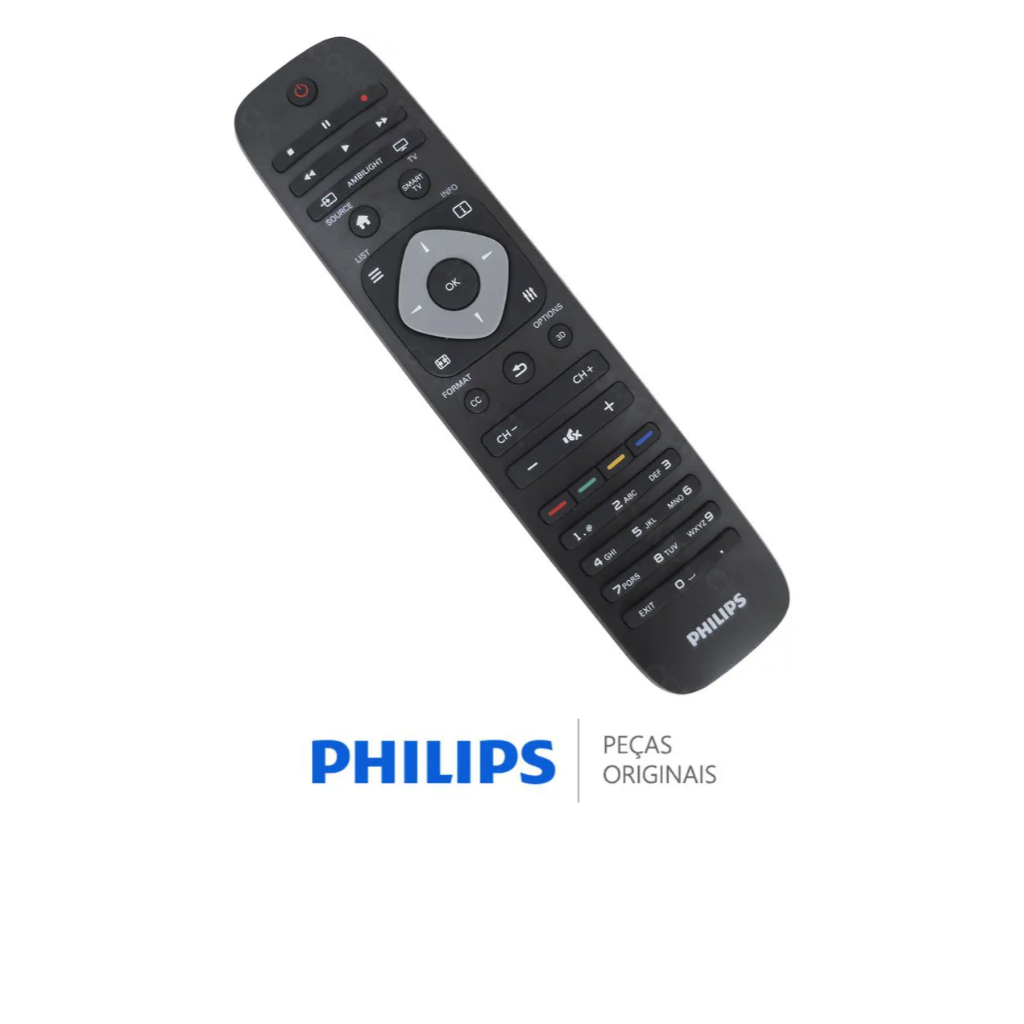 Controle Remoto Philips TV Ambilight Original | Shopee Brasil