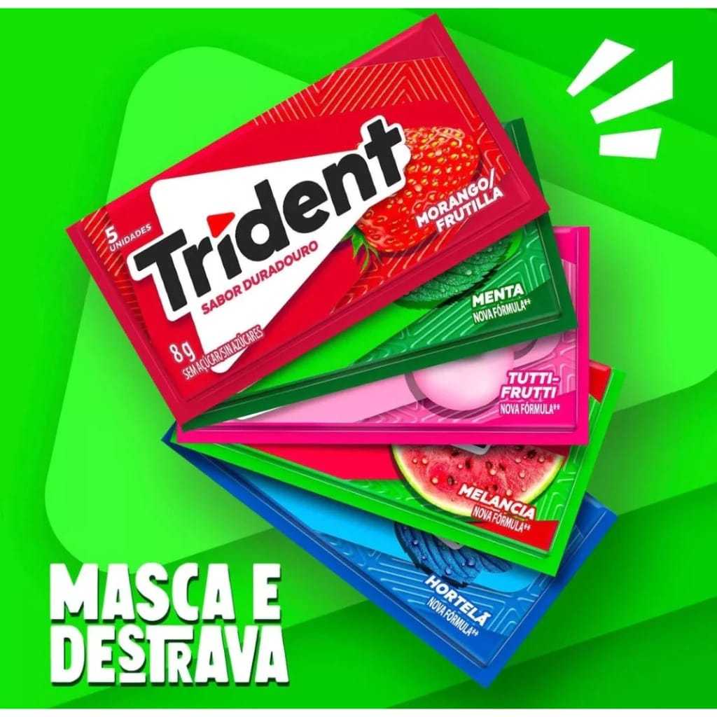 CAIXA TRIDENT ORIGINAL C/21 UNIDADES | Shopee Brasil