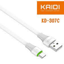 Cabo Carregador USB Kaidi TIPO C KD-307C 1M | Shopee Brasil