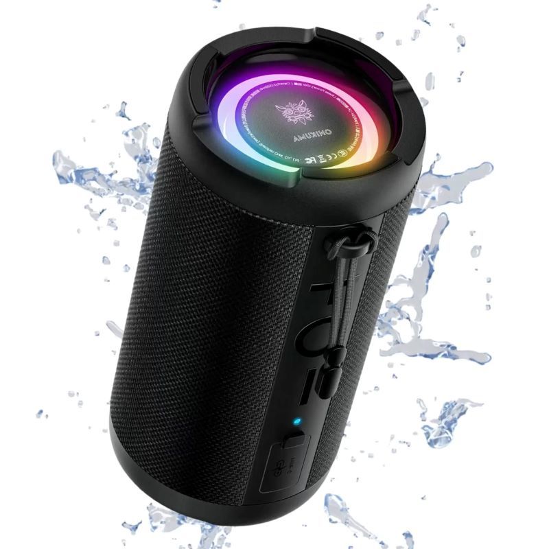 Caixa de Som Prova D'agua Super Potente Kaidi Original 20W Bluetooth IPX7 KNC6950 | Shopee Brasil