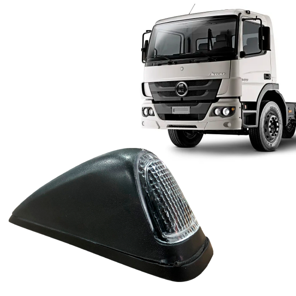 LANTERNA TETO EXTERNO DELIMITADORA CAMINHÃO MB ATEGO AXOR LD LE | Shopee Brasil