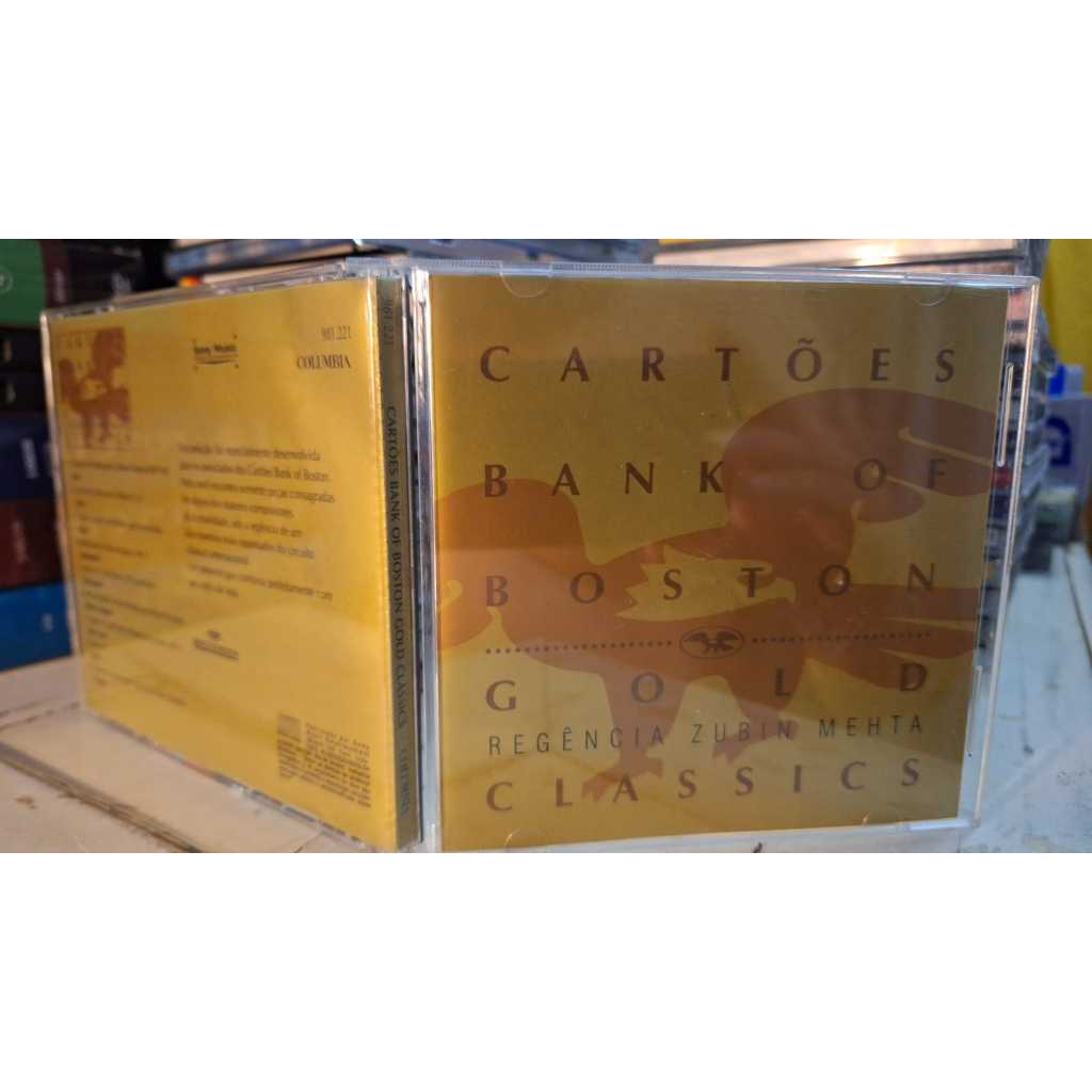 Cd - Bank Ok Boston Gold Classics - Regencia Zubin Mehta - Excelente ...
