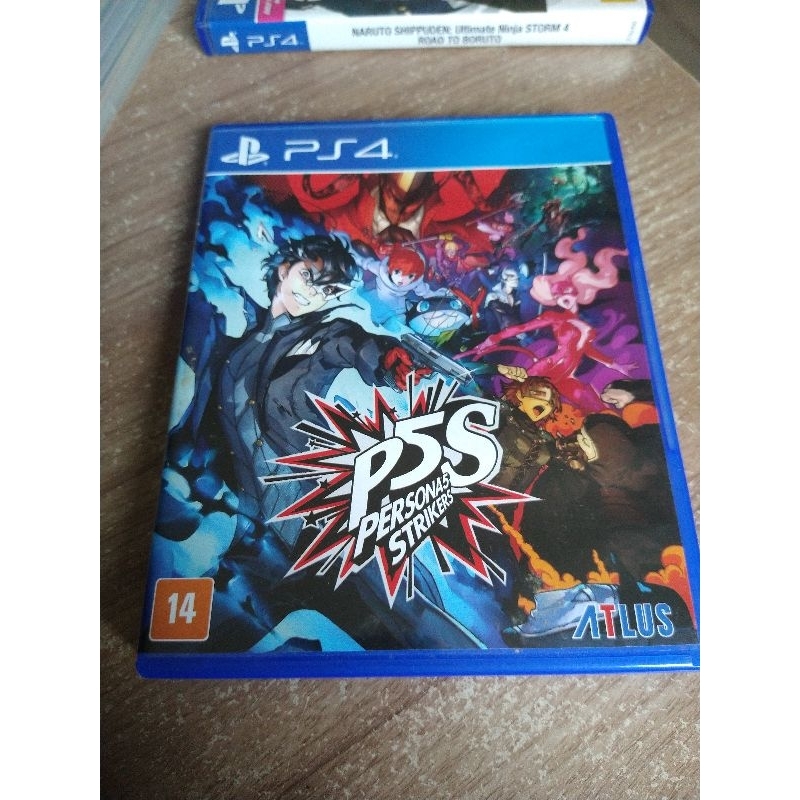 P5s Persona 5 Strikers P S 4 mídia física original | Shopee Brasil