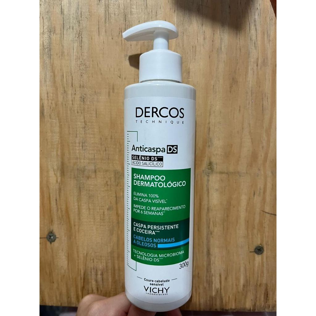 Vichy Dercos Shampoo Anticaspa DS - Cabelos Normais a Oleosos - 300g ...